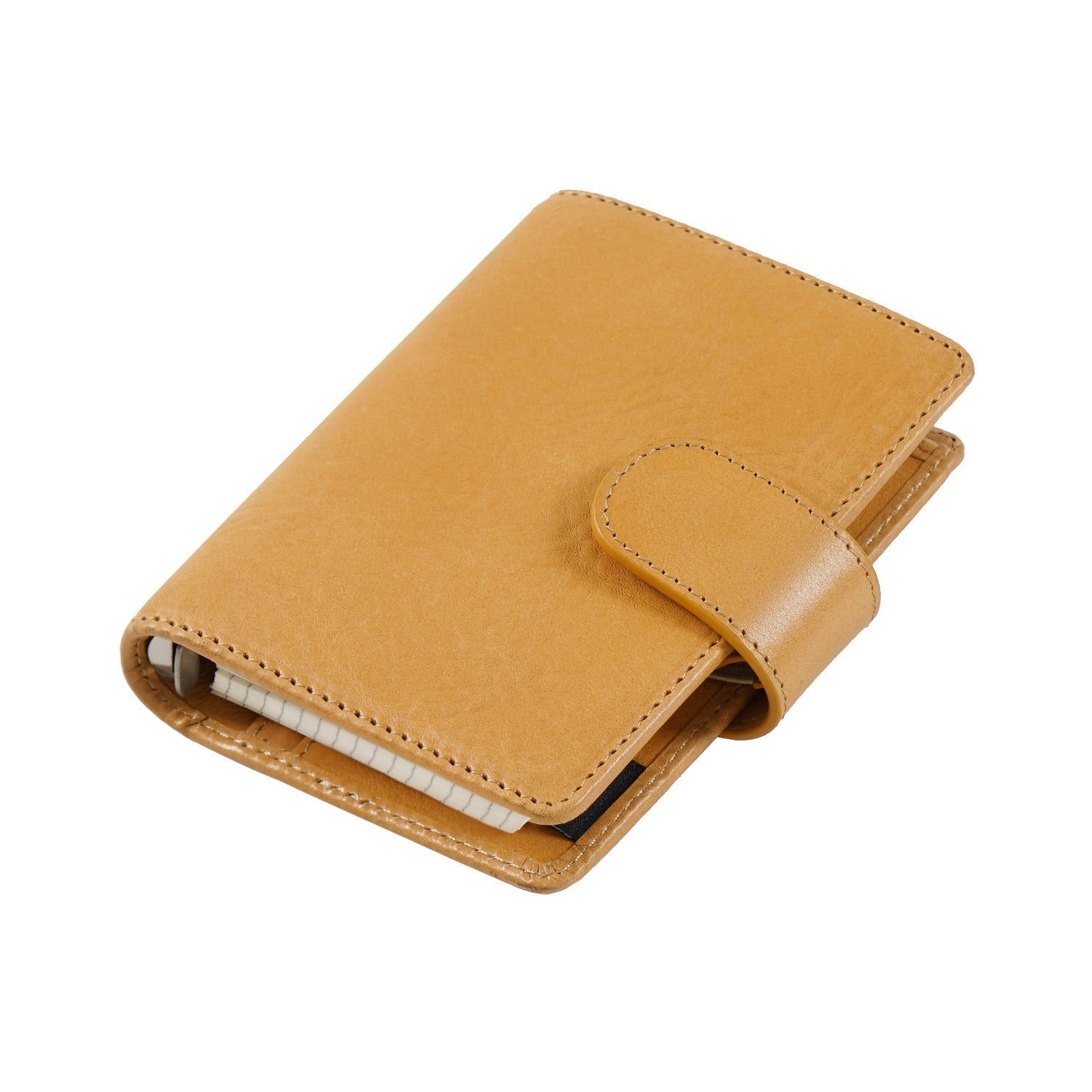 PRE-ORDER Moterm Regular Rings Planner - A8 (Vegetable Tanned Leather)