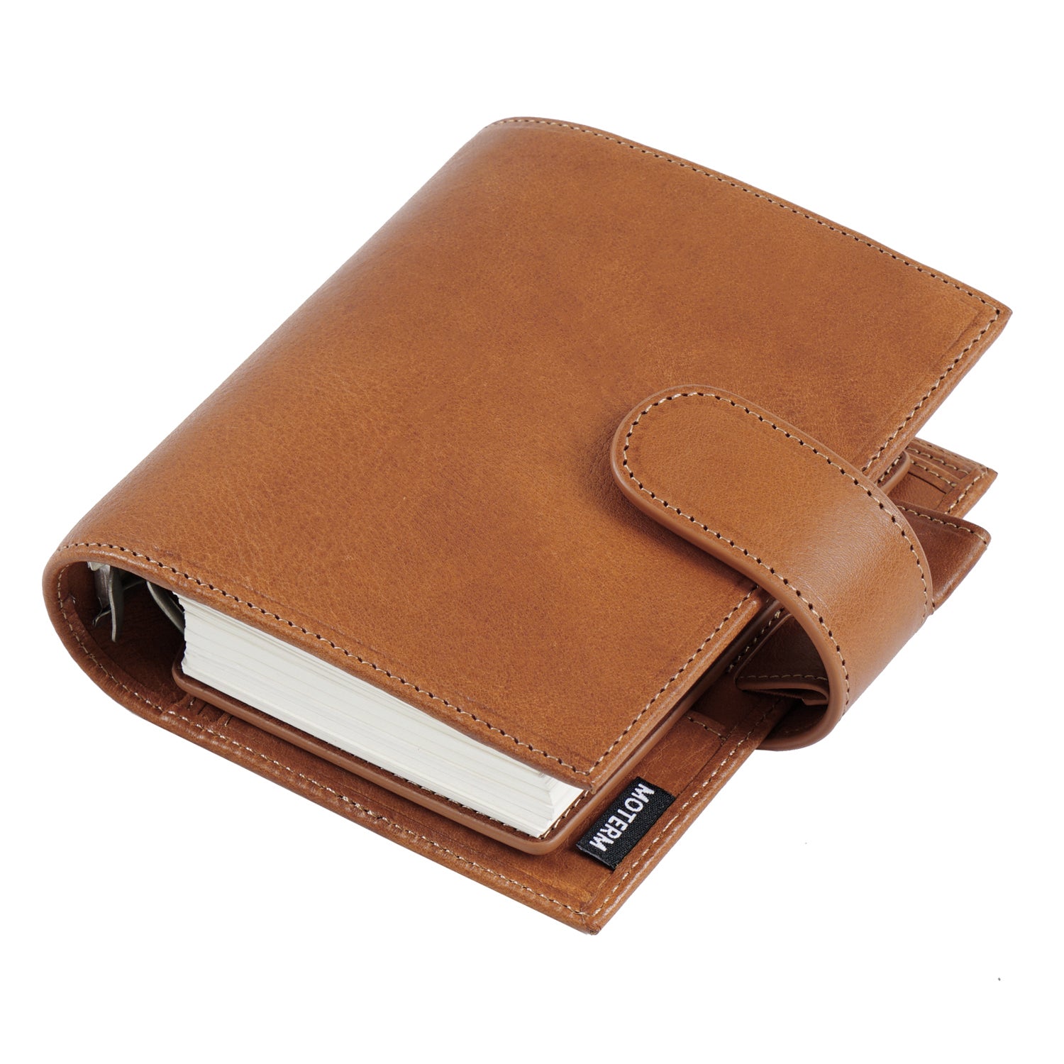 Moterm Luxe 2.0 Rings Planner - Pocket (Vegetable Tanned Leather)