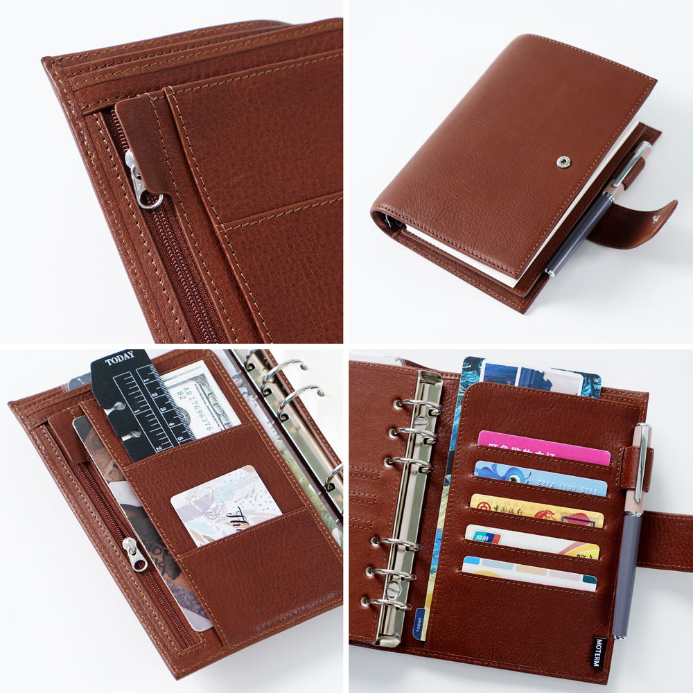 Moterm Regular 2.0 Rings Planner - Personal (Vegetable Tanned Leather)